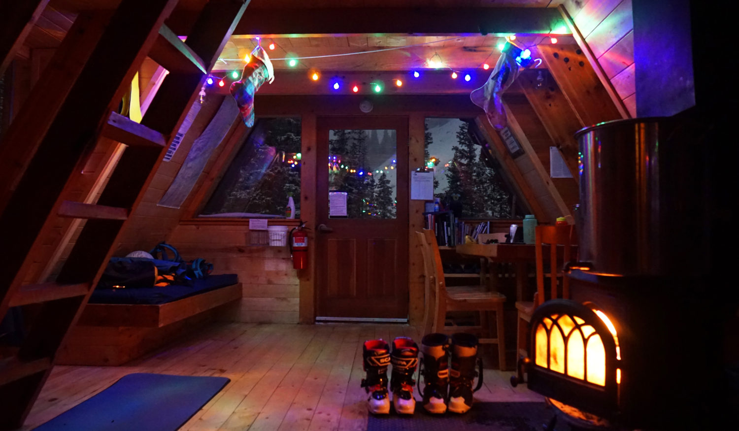 A Silent Night at the Tagert Hut | Exploring the Rockies